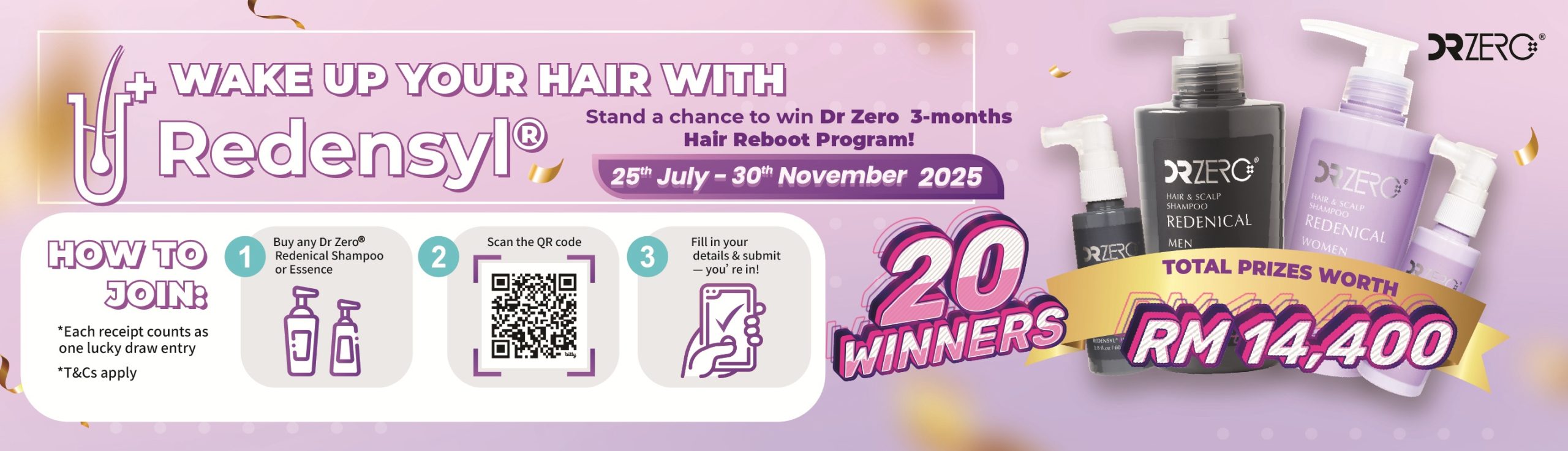 Dr Zero 3 Months Hair Reboot Program - APD PHARMA SDN BHD